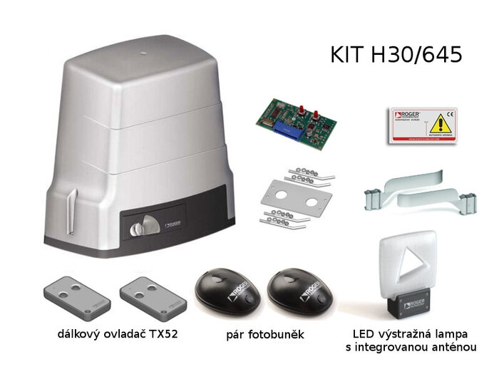 Pohon posuvné brány Roger a další kvalitní pohony :: Články reklamní